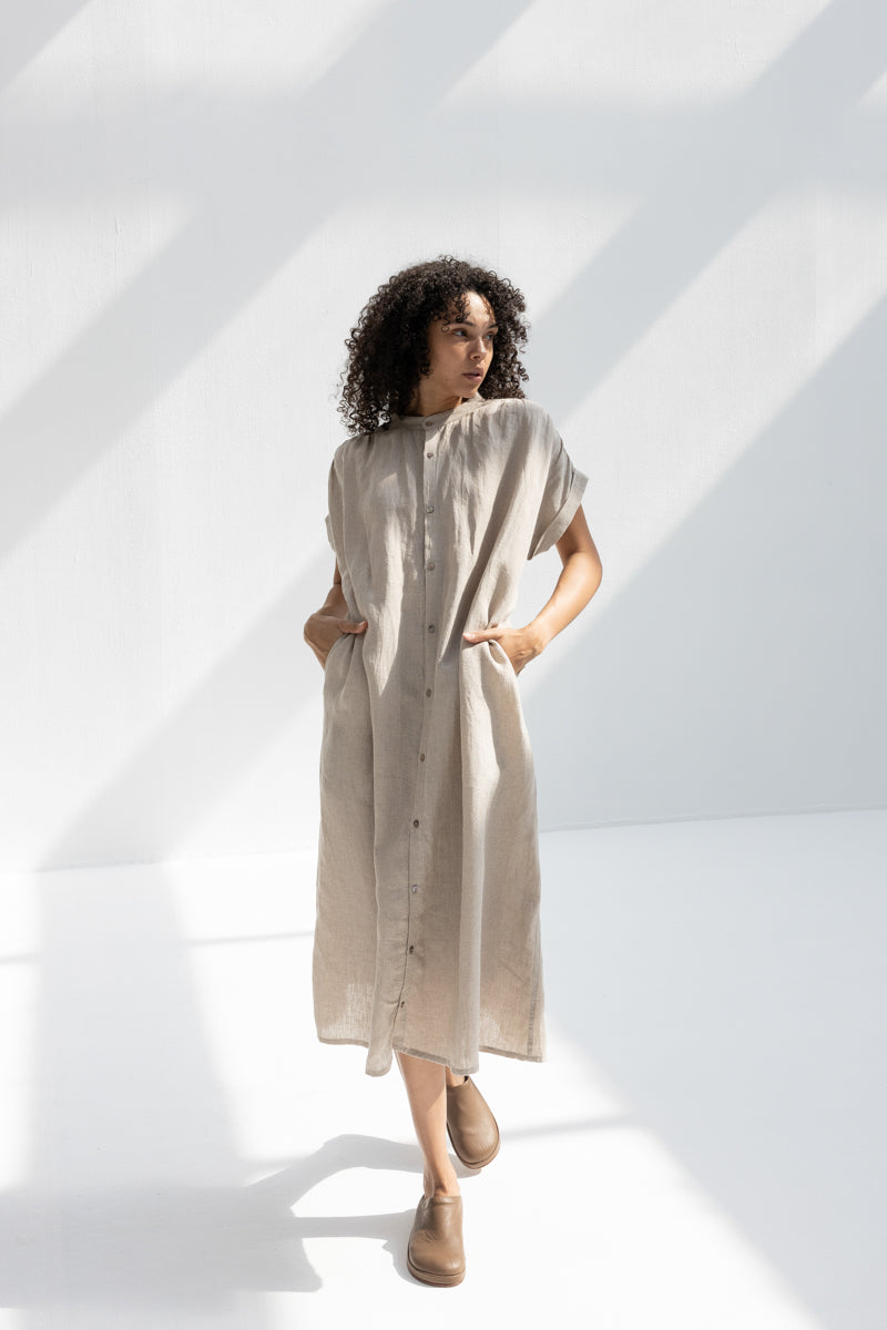 Linen Natural Washer Dress